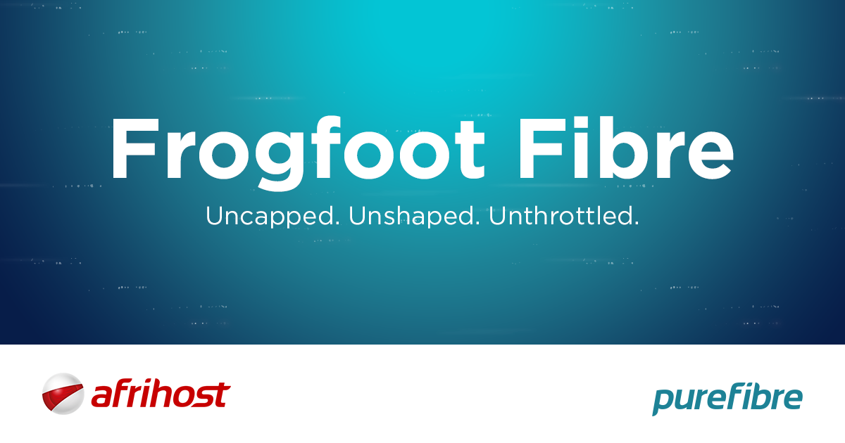 Frogfoot Fibre - Afrihost